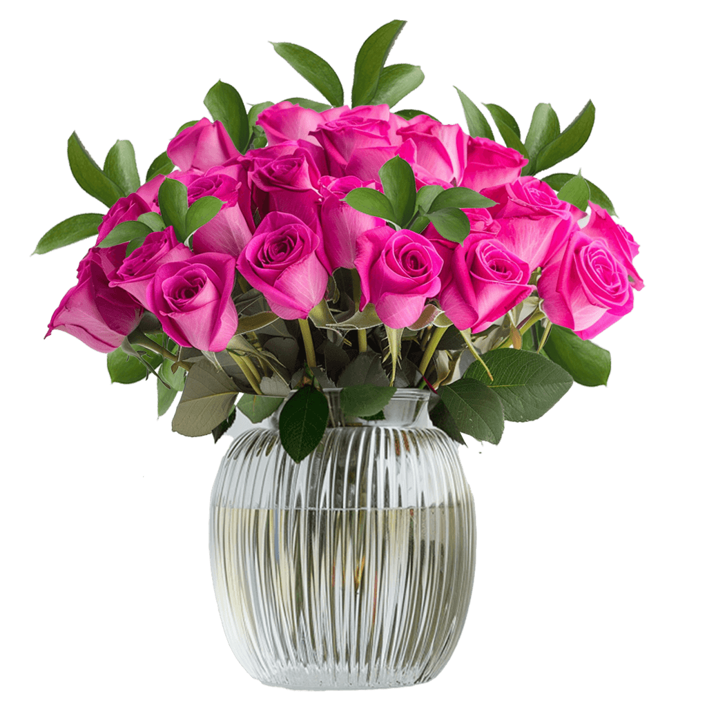 Best Dark Pink Wedding Rose Centerpieces | GlobalRose